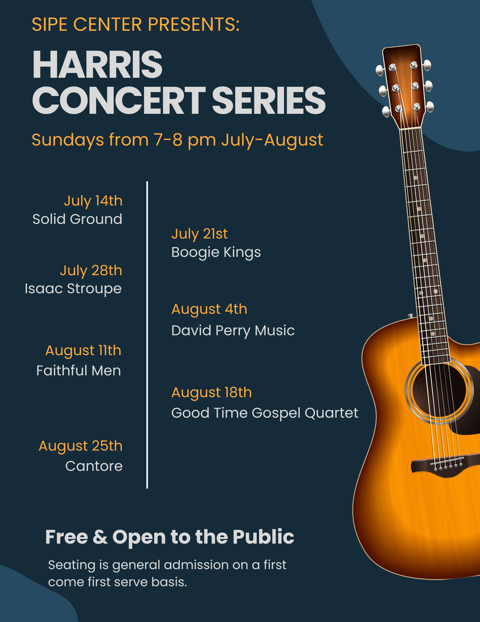 Harris Concert Series – Bridgewater Buzz News